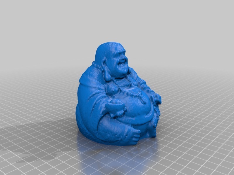Free 3D file Happy Buda v2・Template to download and 3D print・Cults