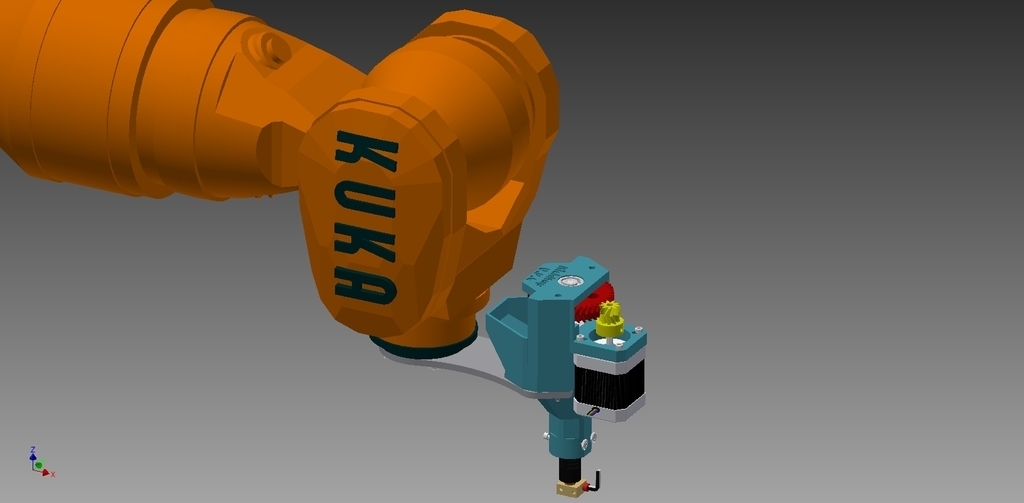 Archivo 3D gratuito Soporte de RichRap U.P.E. para KUKA KR16-2・Idea de ...