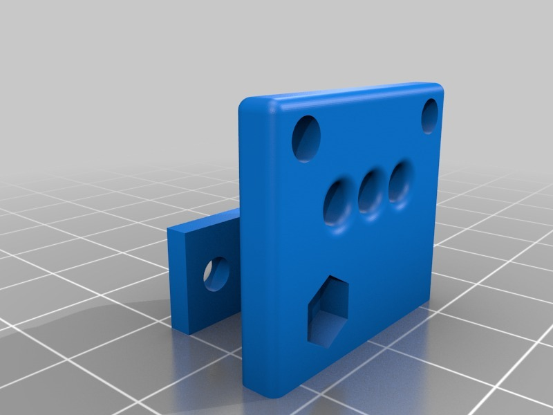 Free 3D file Smooth rod clamp holder for MakerBot Mech Endstop v1.2・3D ...