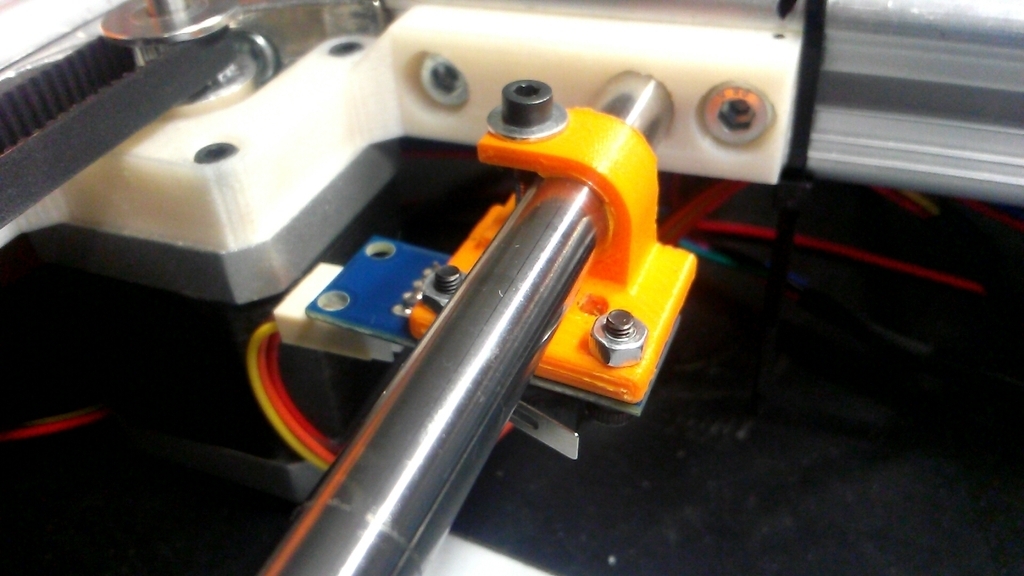 Free 3D file Smooth rod clamp holder for MakerBot Mech Endstop v1.2・3D ...