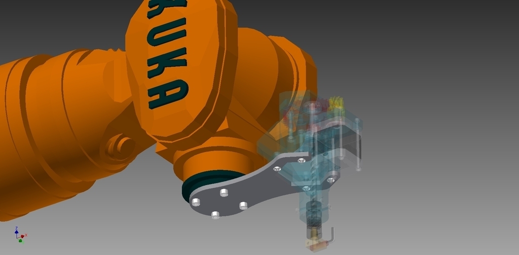 Archivo 3D gratuito Soporte de RichRap U.P.E. para KUKA KR16-2・Idea de ...