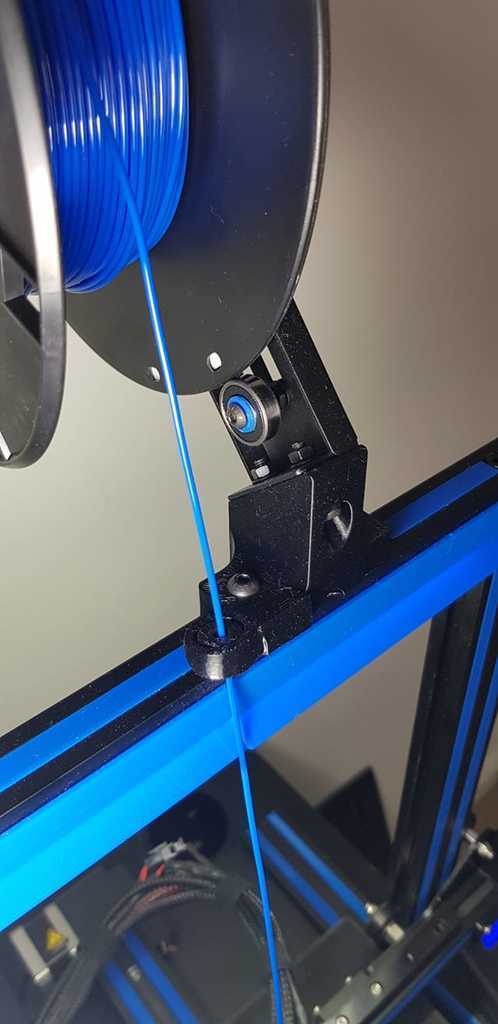 Free STL file Direct Drive filament guide and spool holder 🪢・3D printer ...