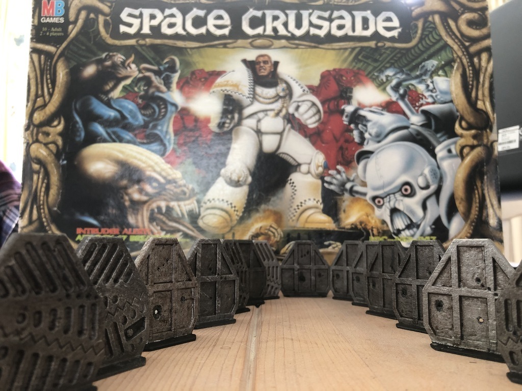 Free 3D file Space Crusade Doors・Template to download and 3D print・Cults