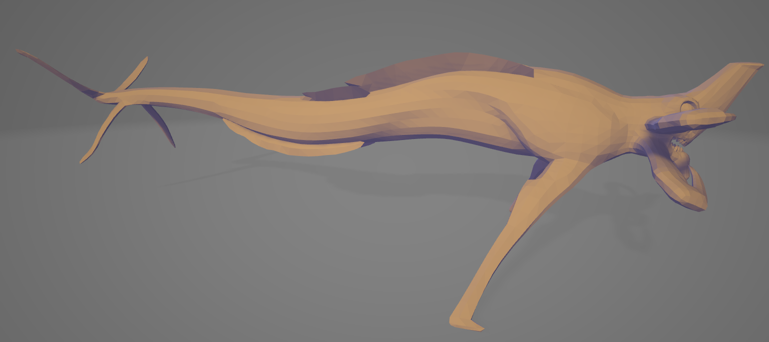 OBJ file Subnautica| Leviathan・3D printable design to download・Cults