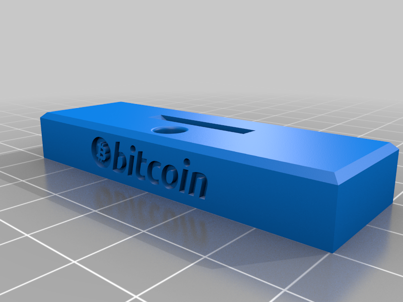 Free 3D file Bitcoin Monitor with LED・3D printing idea to download・Cults