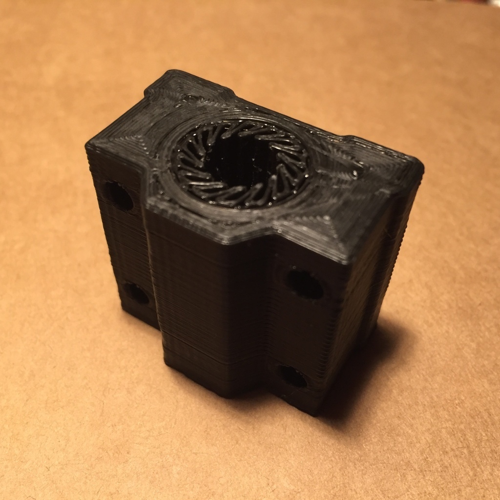 Free 3D file Bearing blocks incl. 8mm bearing (LM8UU) (Anet A8/A6 ...