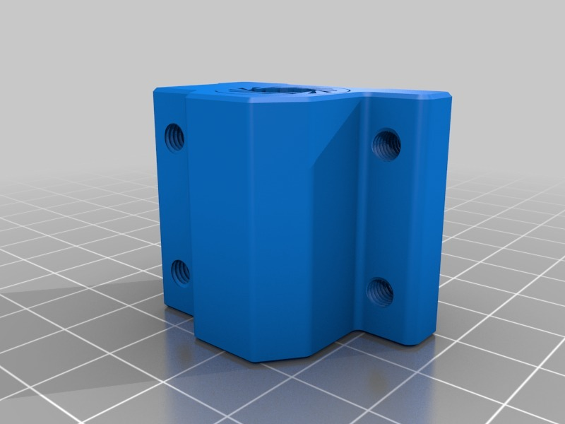 Free 3D file Bearing blocks incl. 8mm bearing (LM8UU) (Anet A8/A6 ...