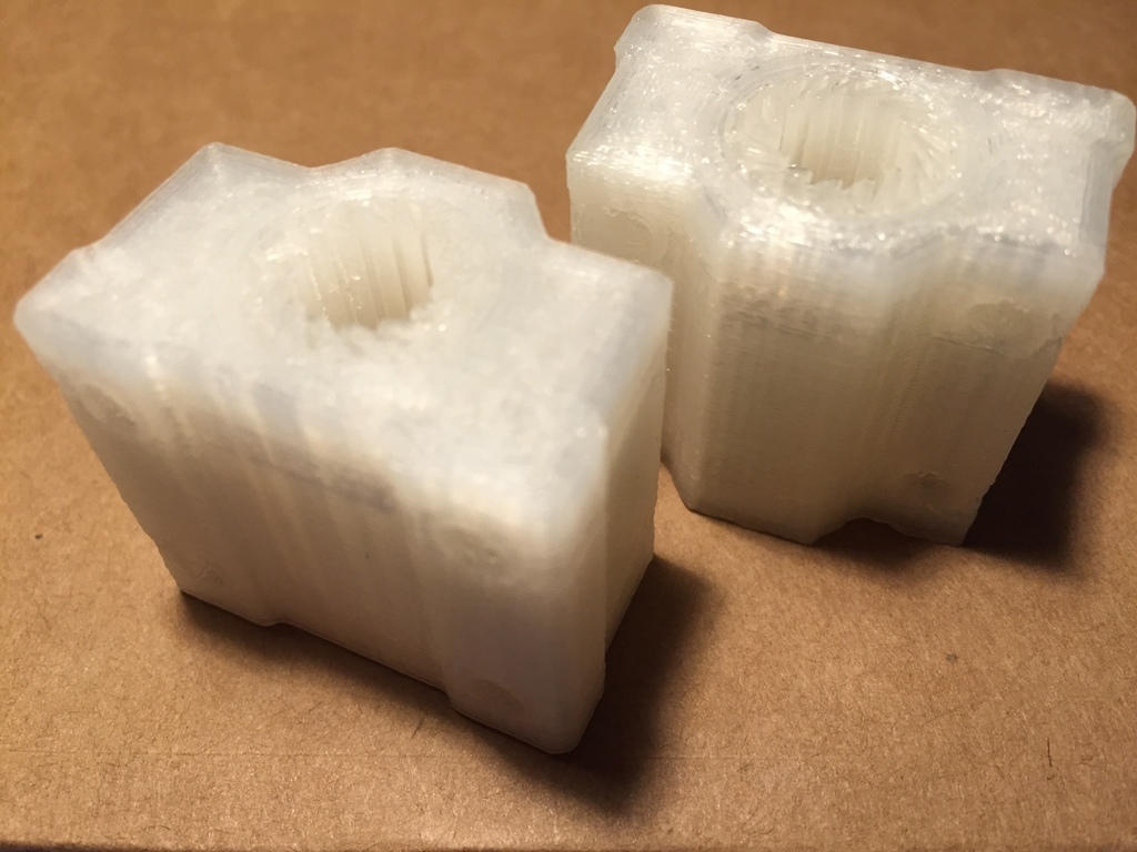 Free 3D file Bearing blocks incl. 8mm bearing (LM8UU) (Anet A8/A6 ...