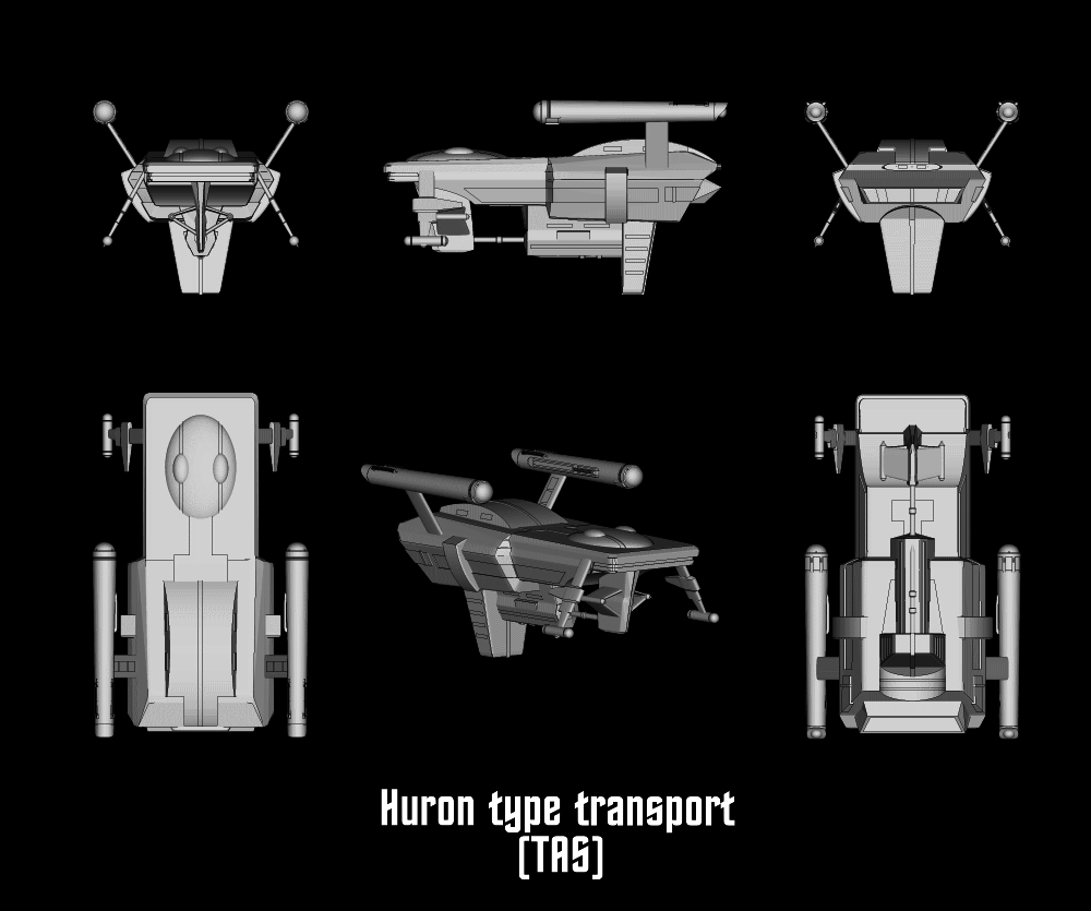 ⭐ Animated series transports: Star Trek starship parts kit expansion ...