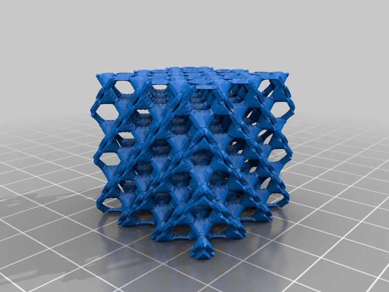 3D-Datei Low Poly Schwartz Diamond SHELL Version kostenlos・Design zum ...