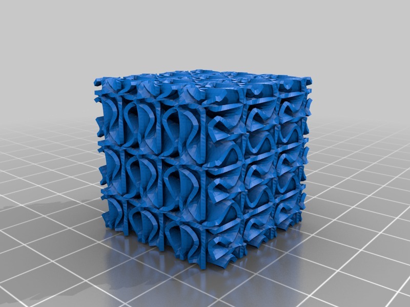 Free 3D file Low Poly Y+ surface SHELL version・3D printing model to ...