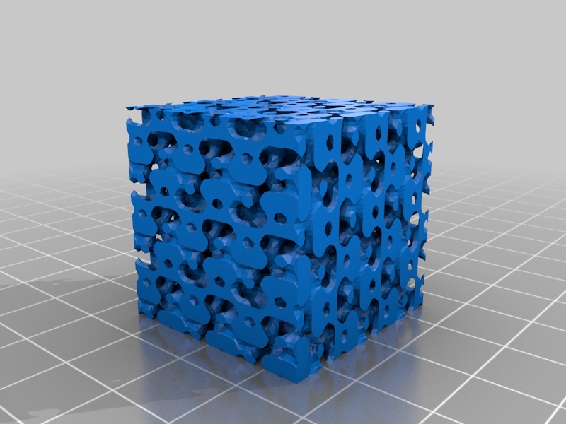 Free 3D file Low Poly C(Y++) surface SOLID version・3D print object to ...