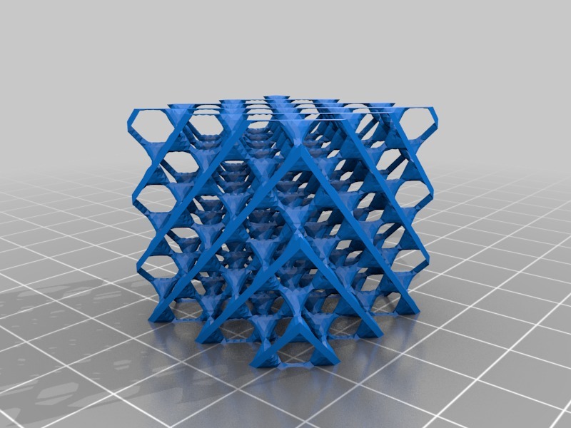 Free 3D file Low Poly Schwartz Diamond SOLID version・3D printing model ...