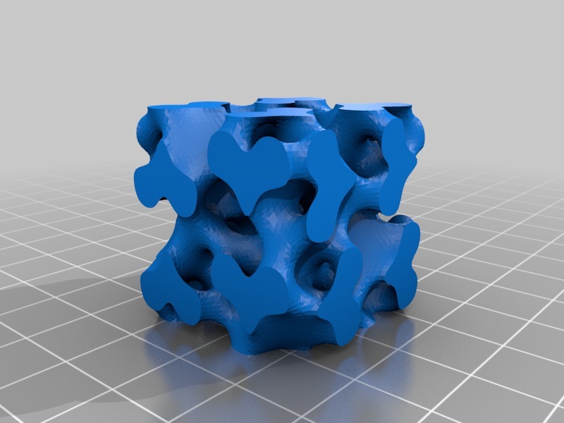 Free 3D file Low Poly C(S+) surface SOLID version・3D printing design to ...