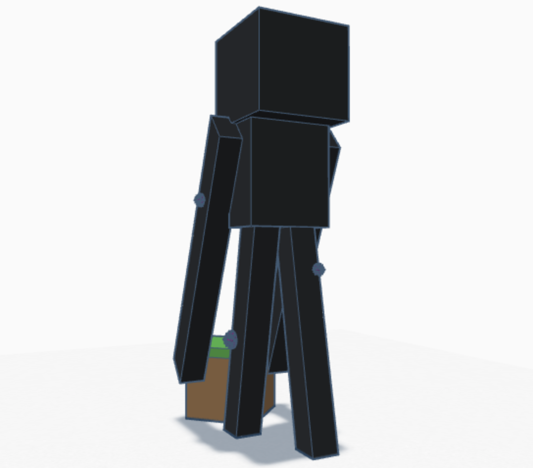 STL file Enderman Minecraft Mob 🦸・Design to download and 3D print・Cults