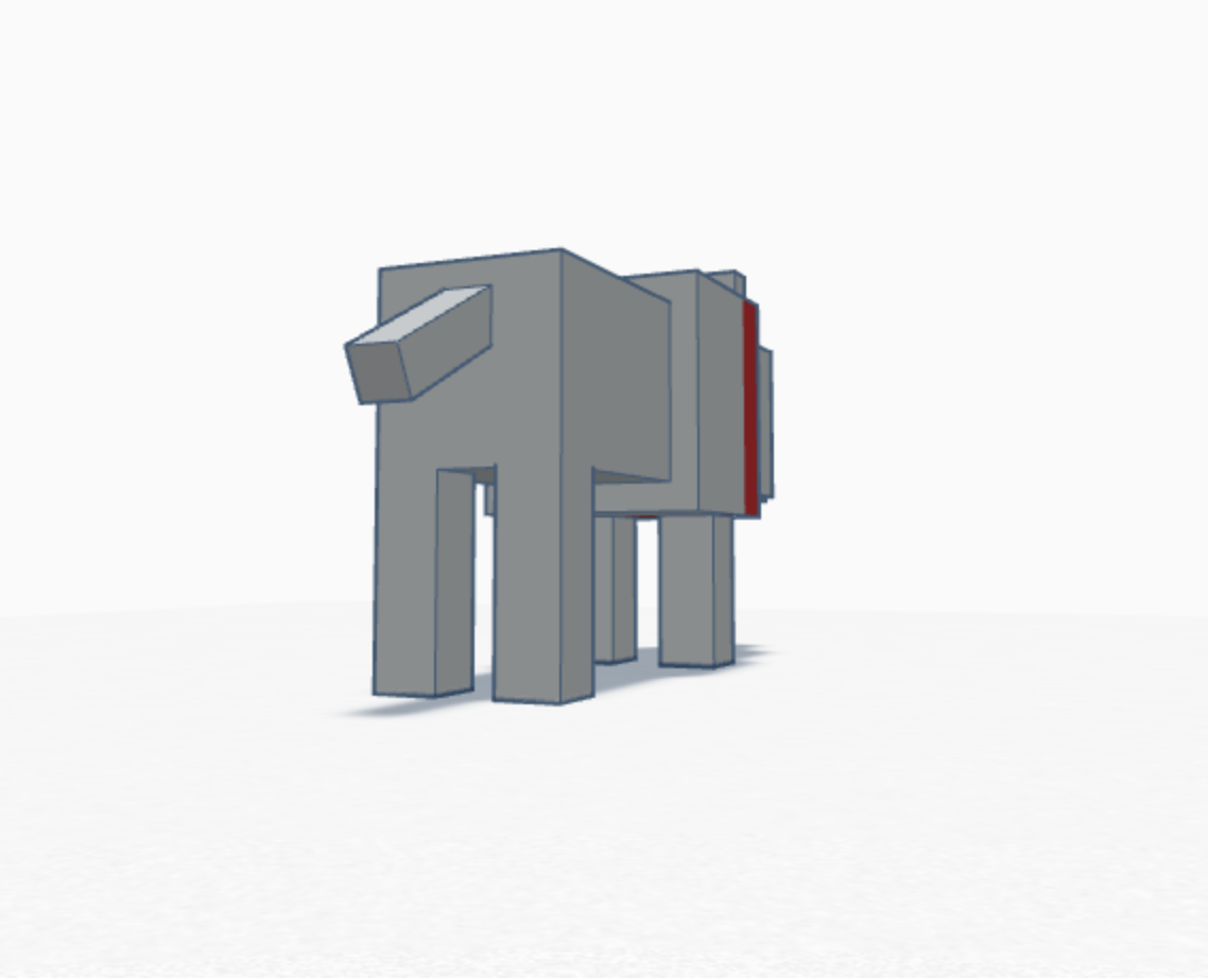 Minecraft Wolf Mask Template