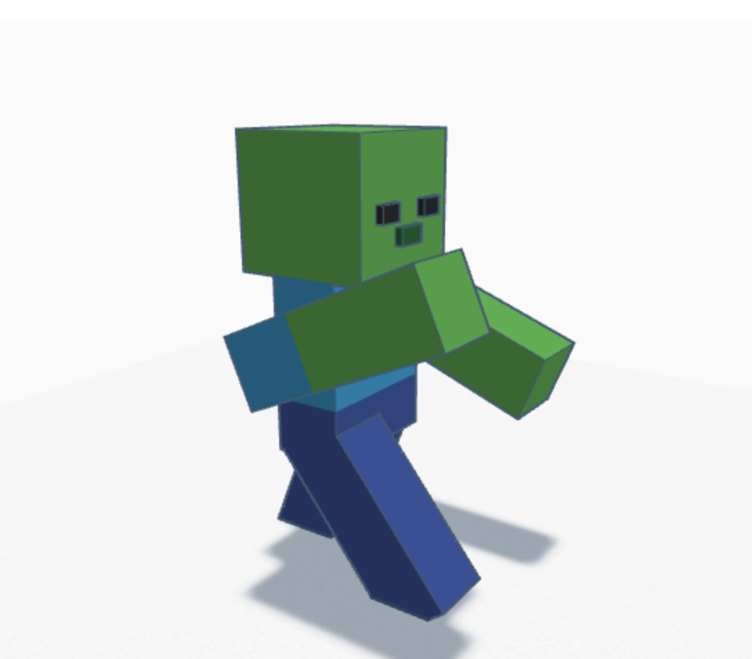 Minecraft Zombie Transparent