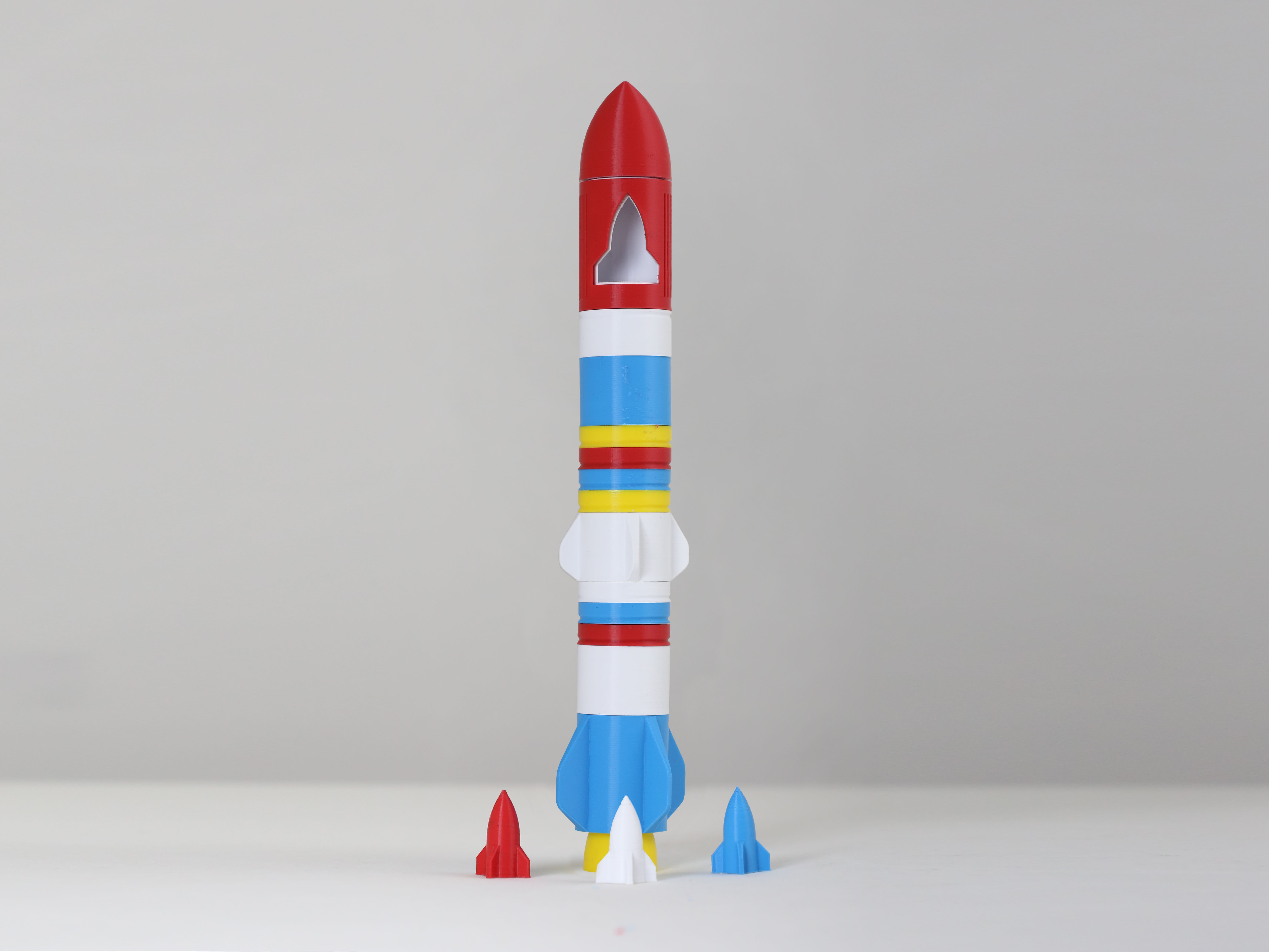3D file Modular Rocket 🚀・Model to download and 3D print・Cults