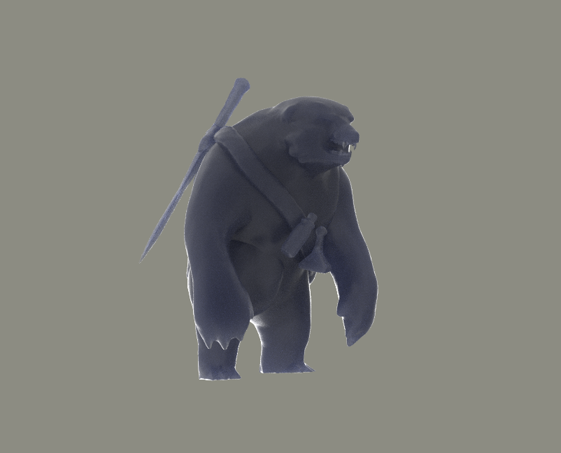 STL file Virtus Werebear Courier DOTA 2 3D Model・3D printing idea to ...