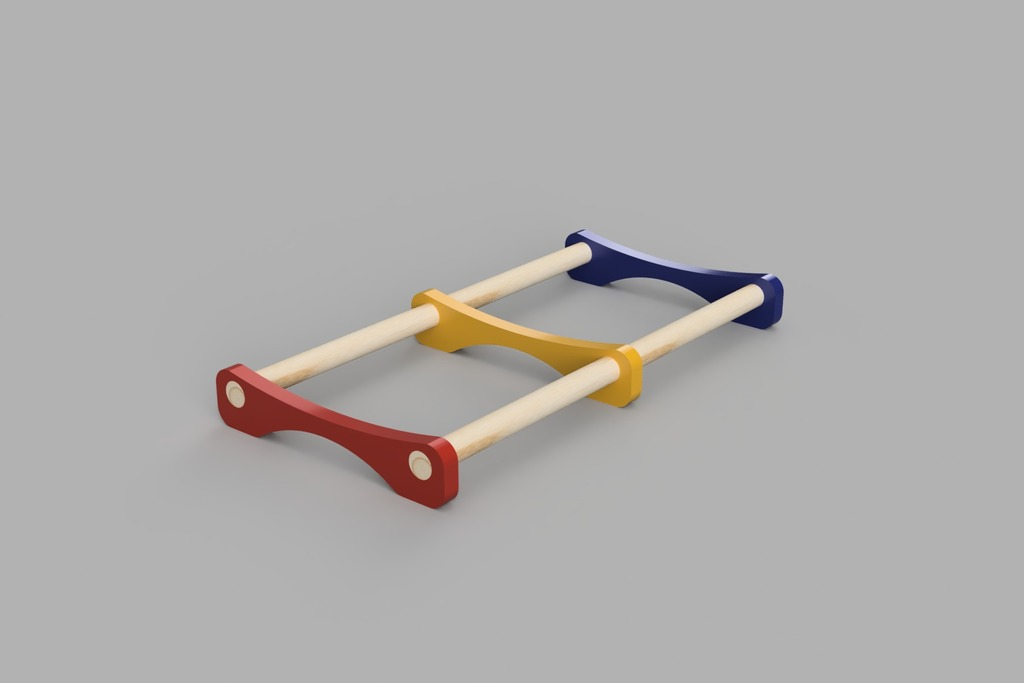 Free STL file Filament Rack for 200 mm rolls 🪢・3D printer design to ...