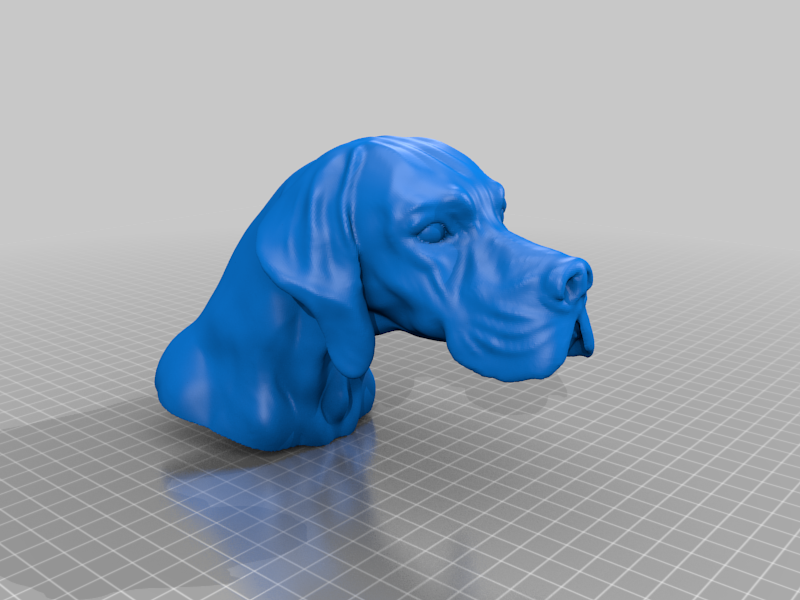 Free 3D file Dog bust・3D print model to download・Cults
