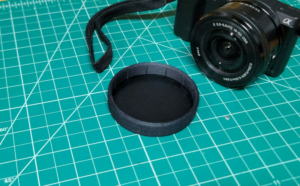 Free 3D file Sony Lens Protector・3D printing model to download・Cults