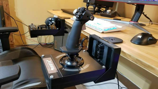 3D-Datei X55 X56 HOTAS Tischklemme remix v3 kostenlos・Objekt zum ...