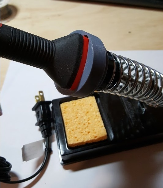Free 3D file Weller 25 watt soldering iron holder adapter・3D printing ...