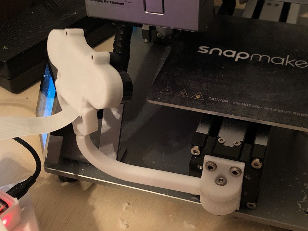 Free 3D file 180-degree camera mount base and IR camera case for Snapmaker・3D printable model to ...