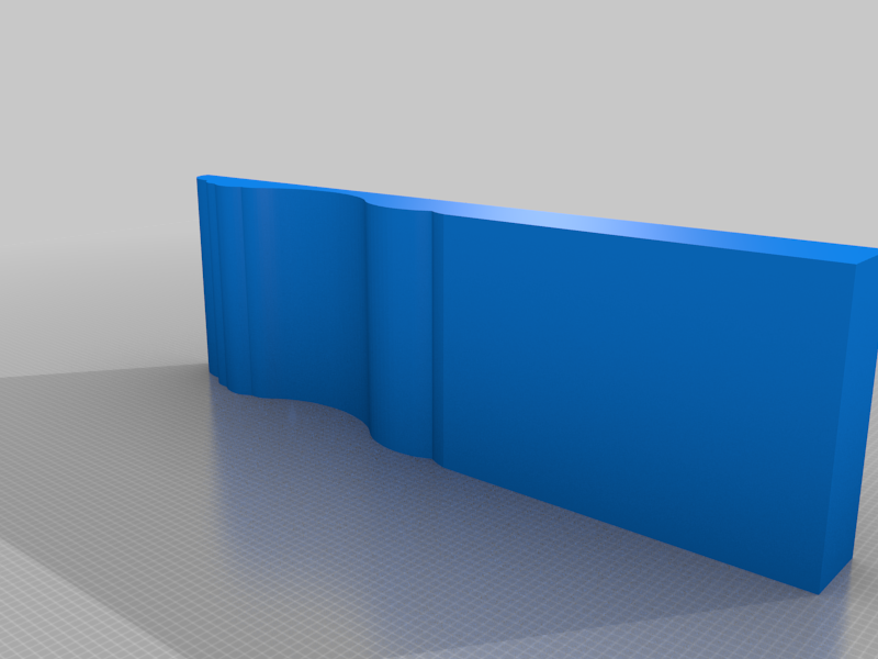 Free 3D file Baseboard Ornate with corner 🧞‍♂️・3D printable model to ...
