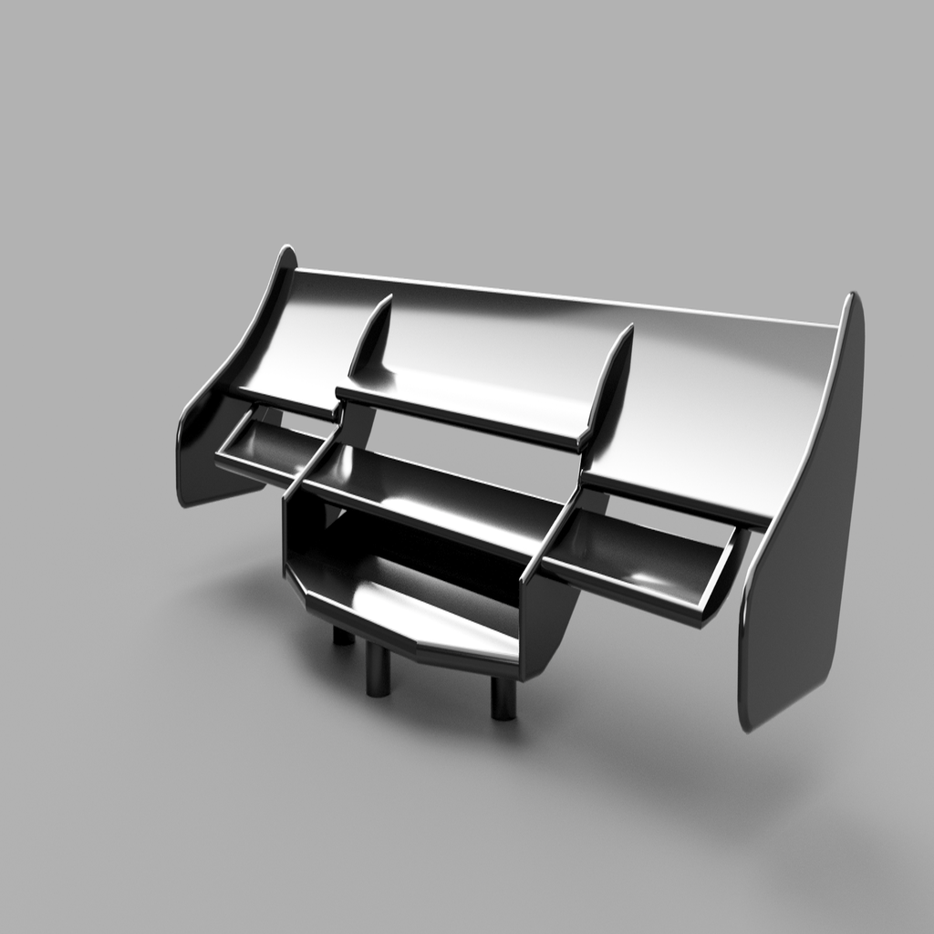 Free 3D file Traxxas Rustler 4x4 VXL Wing・3D print object to download・Cults