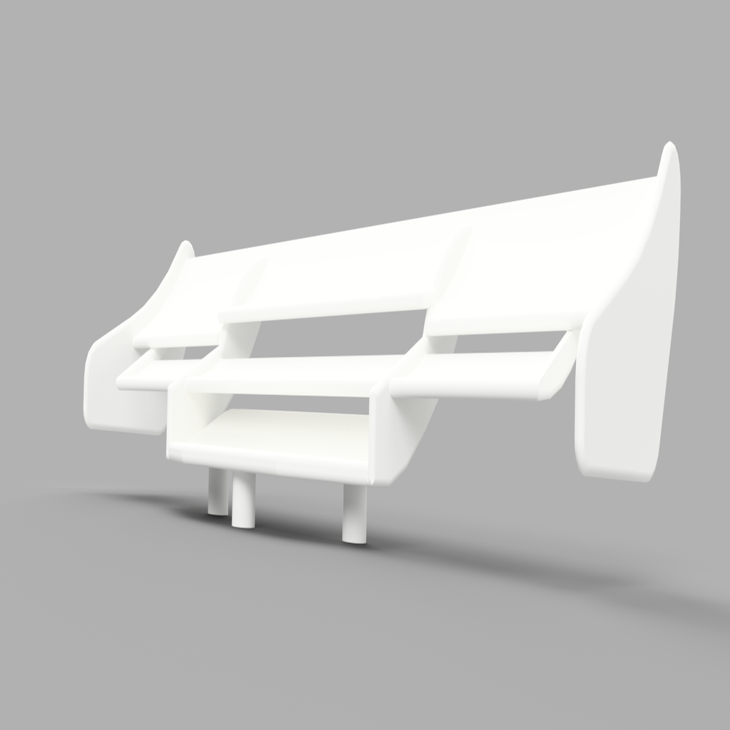 Archivo 3D gratis Traxxas Rustler 4x4 VXL Wing・Modelo para descargar y ...