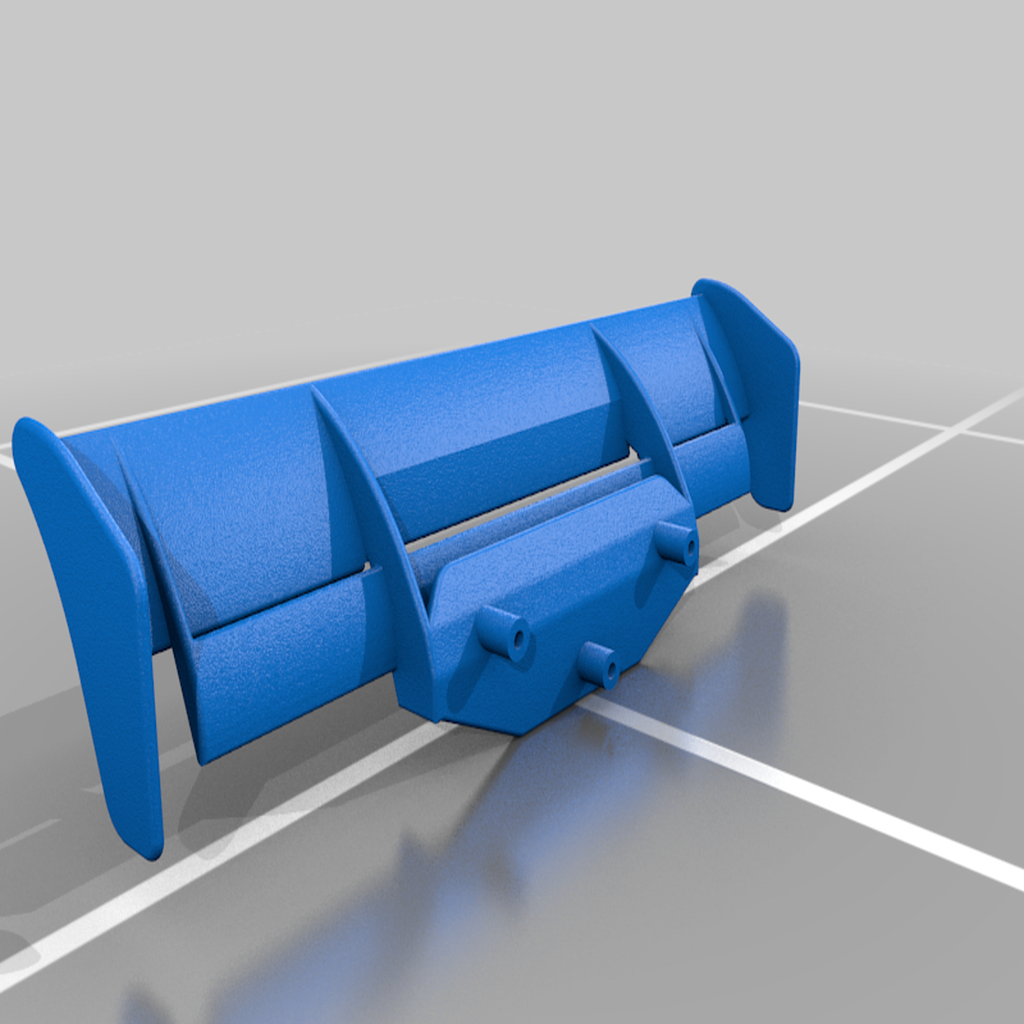 Archivo 3D gratis Traxxas Rustler 4x4 VXL Wing・Modelo para descargar y ...