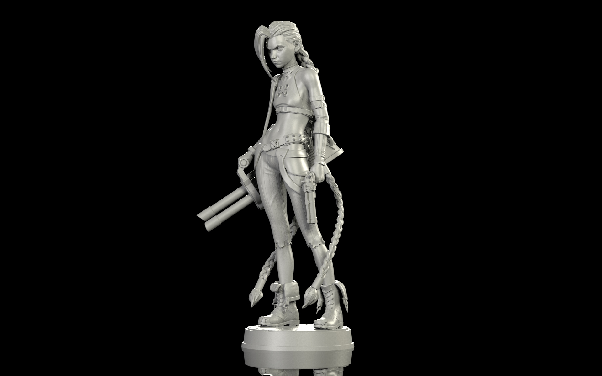 3D file JINX is angry 😡・3D print design to download・Cults