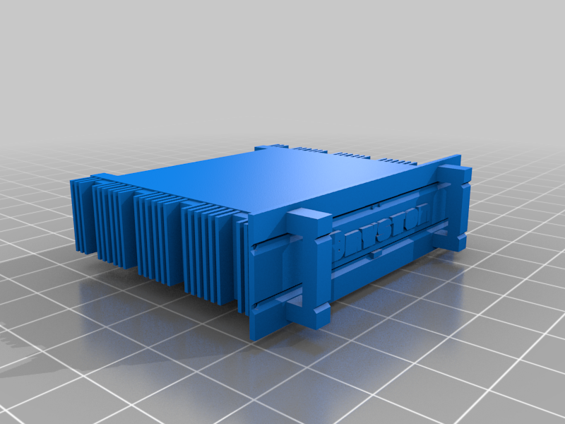 Free 3D file power amplifier replica 1:12・3D printer design to download ...