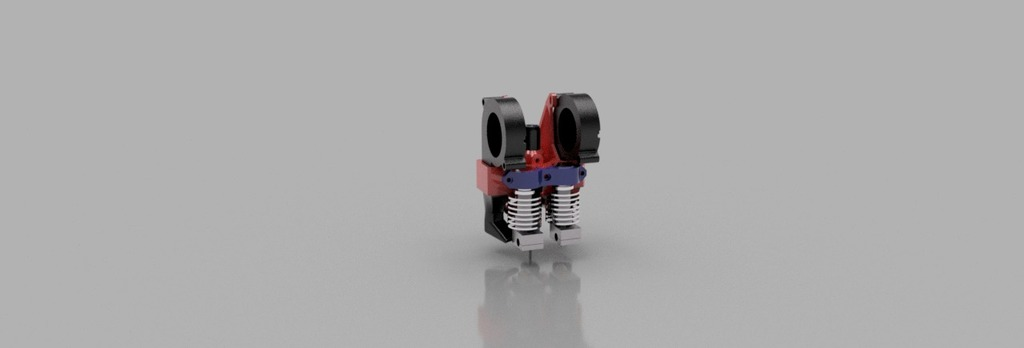Free 3D file MaxMicron Dual E3D_V6 Mount 🔧・3D printable object to ...