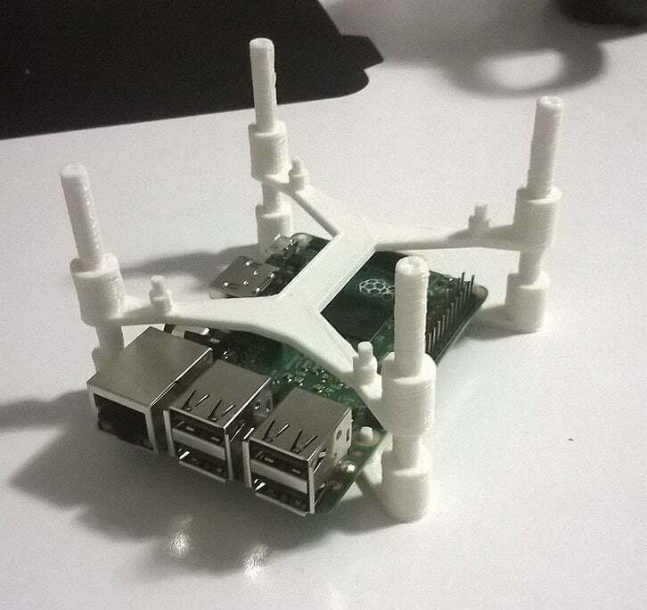 Бесплатный STL файл Pi 2 stacking system・3D-печатная модель для ...