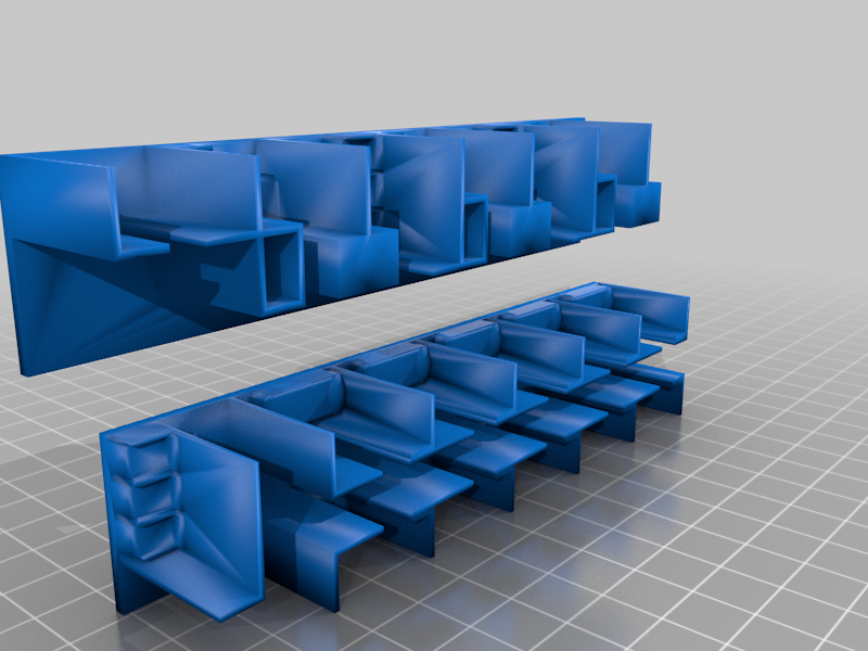 Free 3D file HO Scale Pullman 10-6 Sleeper Interior 🚆・3D printer design ...