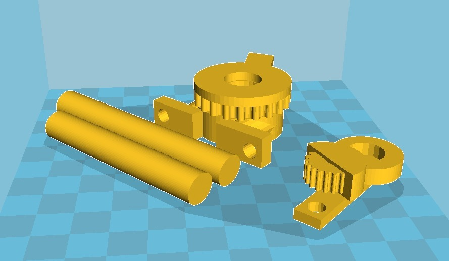 Free 3D file 1/8th Scale Drop-Shaft Flat Car Hand Brake・3D printer ...