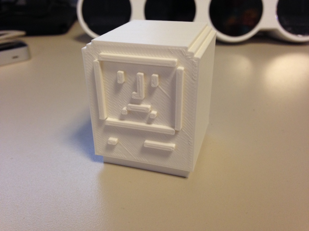 Free 3D file Sad Mac・3D printable model to download・Cults