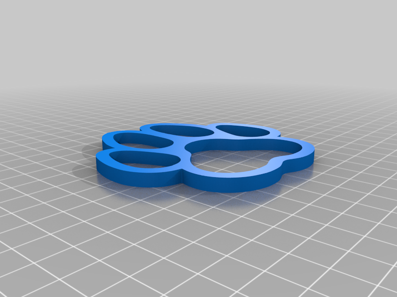Free 3D file Dog Paw Ornament・3D printing design to download・Cults