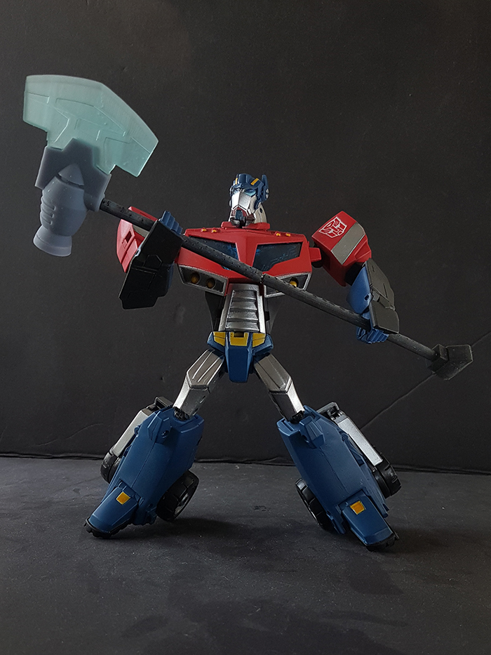 STL-Datei Transformers Animated Prime Axt 🤖 kostenlos・Modell zum 3D ...