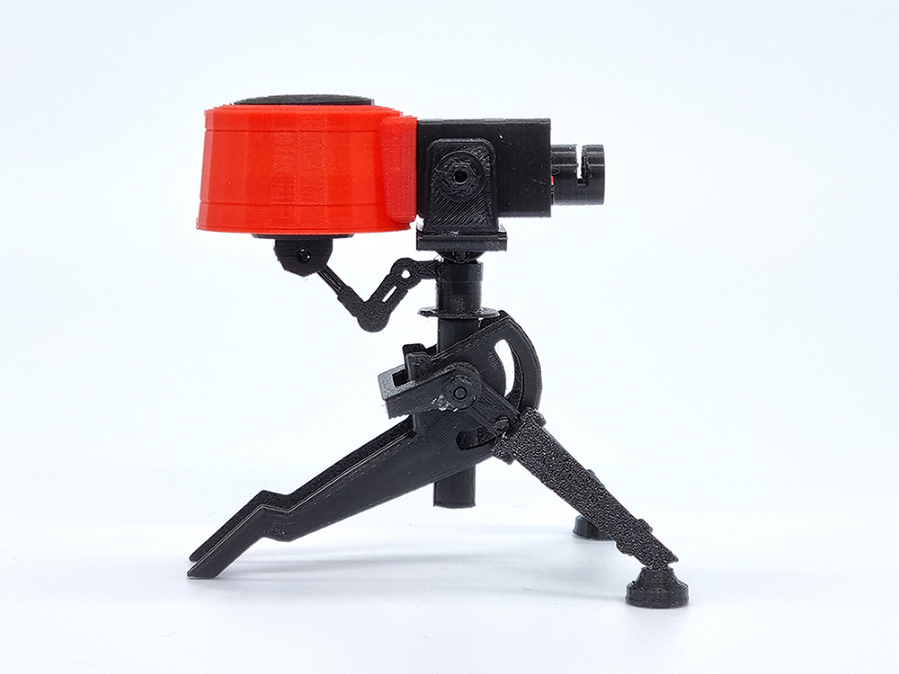 Free STL file Team Fortress 2 Level 1 Sentry - "Fixed" 🎚️・3D printer ...