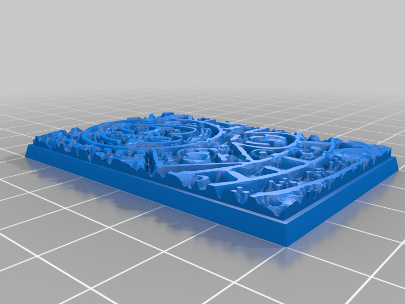 Free 3D file Aztec 40x60mm rectangular bases ⚔・Design to download and ...