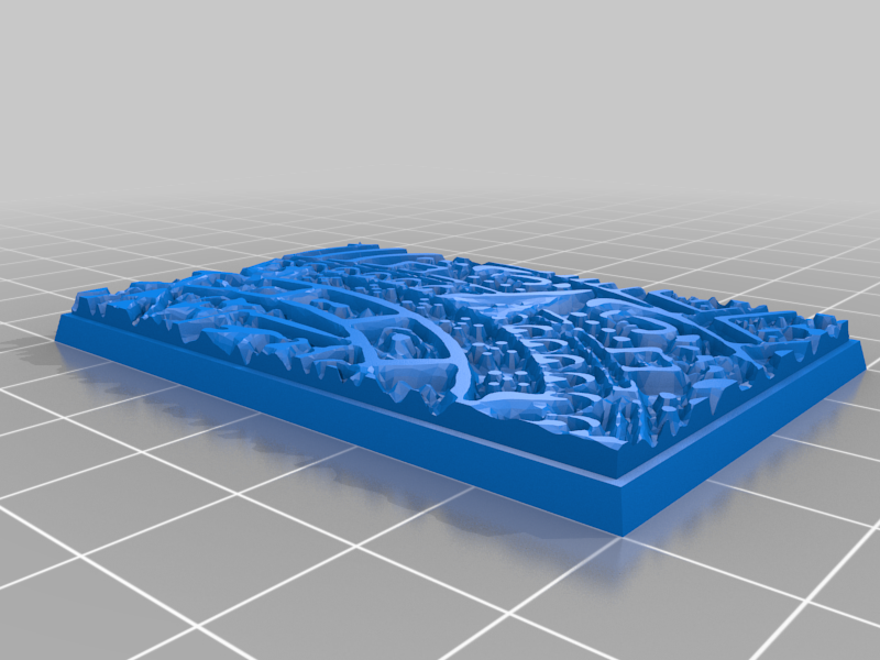 Free 3D file Aztec 40x60mm rectangular bases ⚔・Design to download and ...