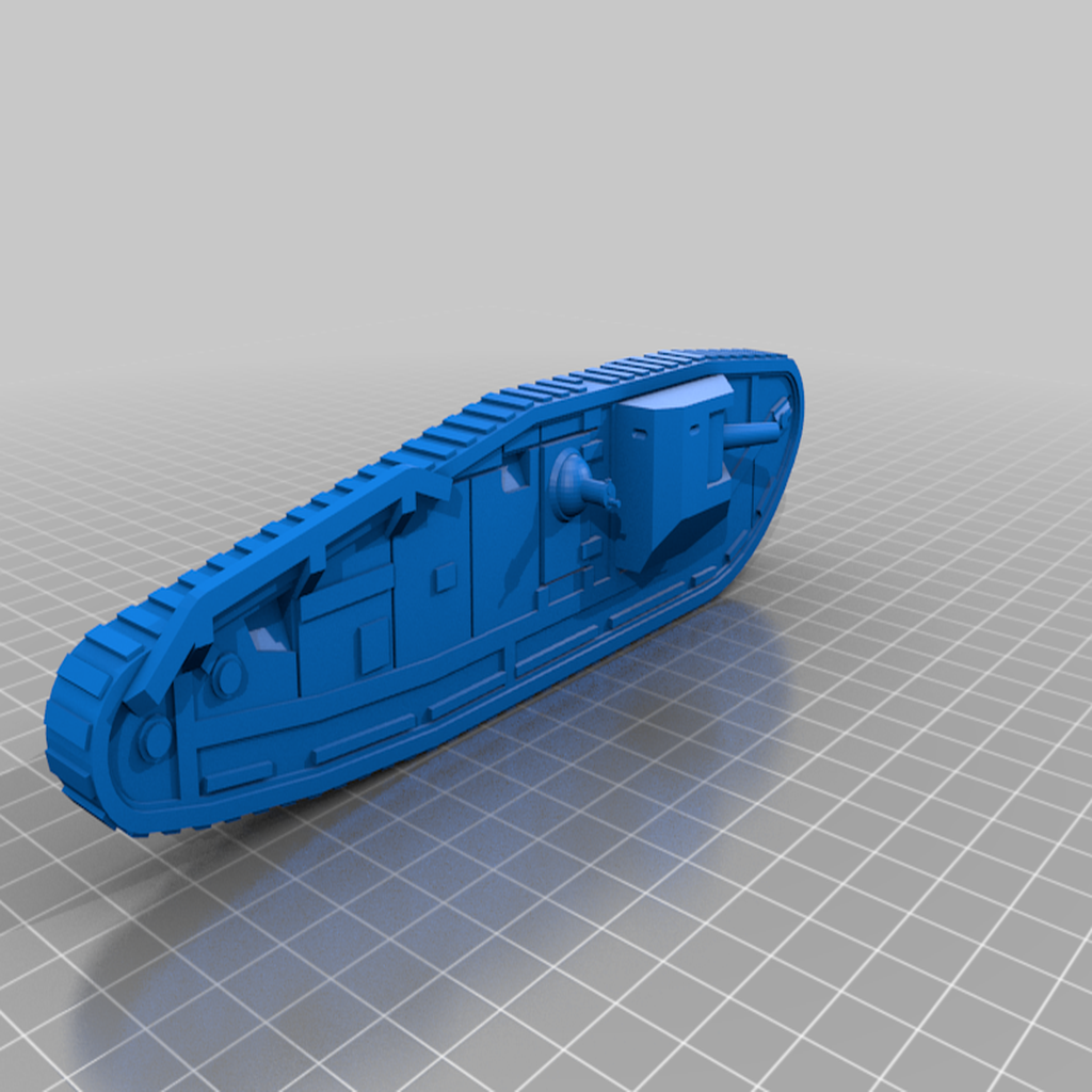 Free 3D file Indiana Jones and the Last Crusade tank (Mark VIII) 1:56 ...