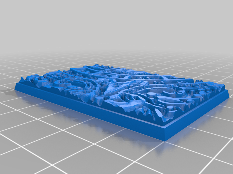 Free 3D file Aztec 40x60mm rectangular bases ⚔・Design to download and ...