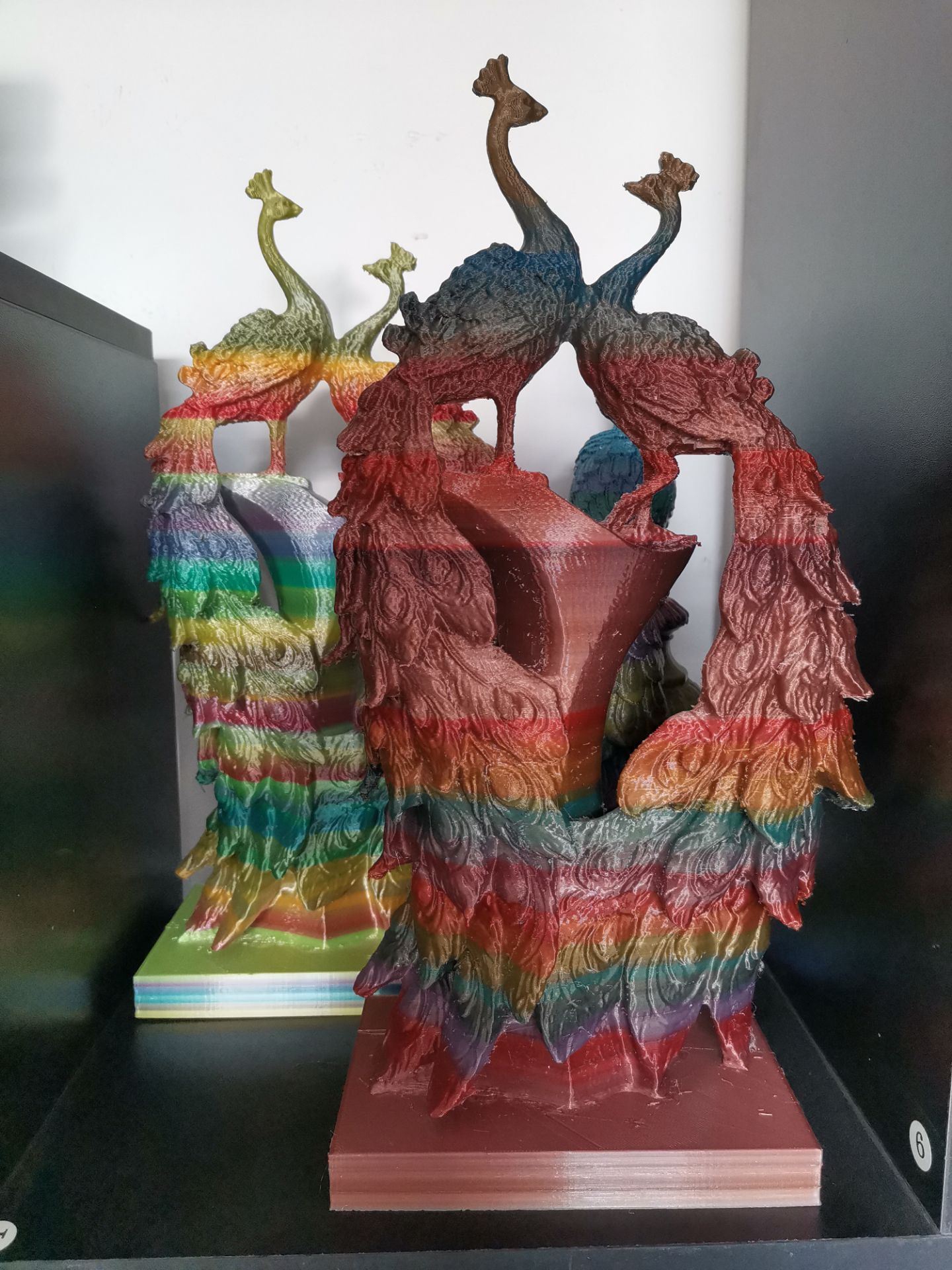 STL file pair of phoenix・3D printer design to download・Cults