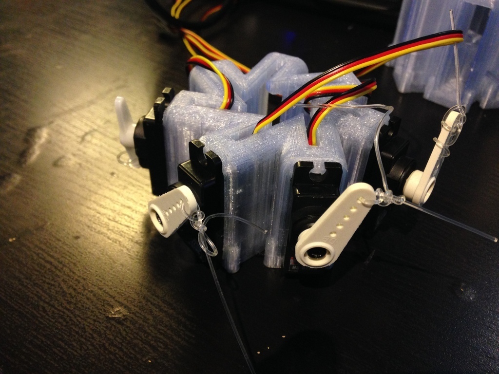 Free 3D file Micro Servo X7 Block・3D printer model to download・Cults