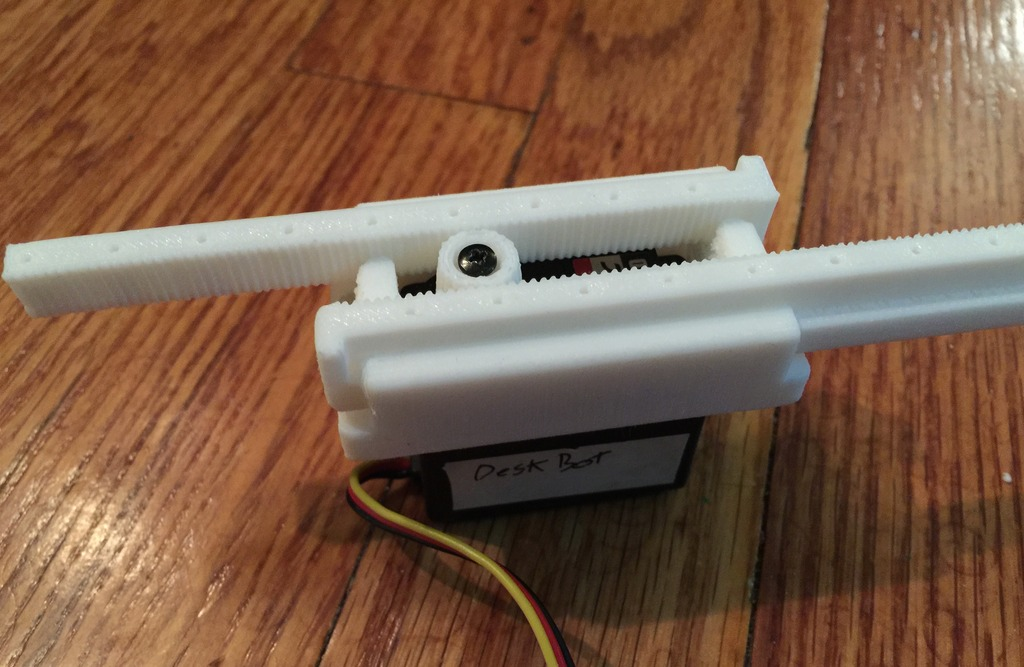 Free 3D file Linear Servo Horn V2・3D printing idea to download・Cults